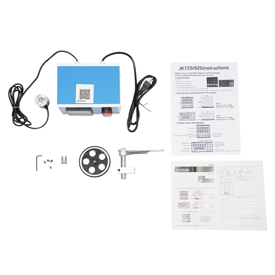 Length Meter Counter Digital Length Measuring Meter Wheel Roller ...