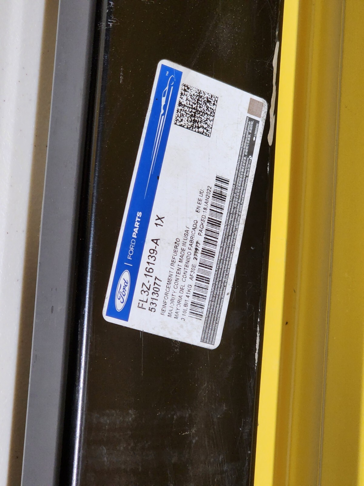 Ford OEM Radiator Support Tie Bar FL3Z16139A Image 3 for sale online | eBay