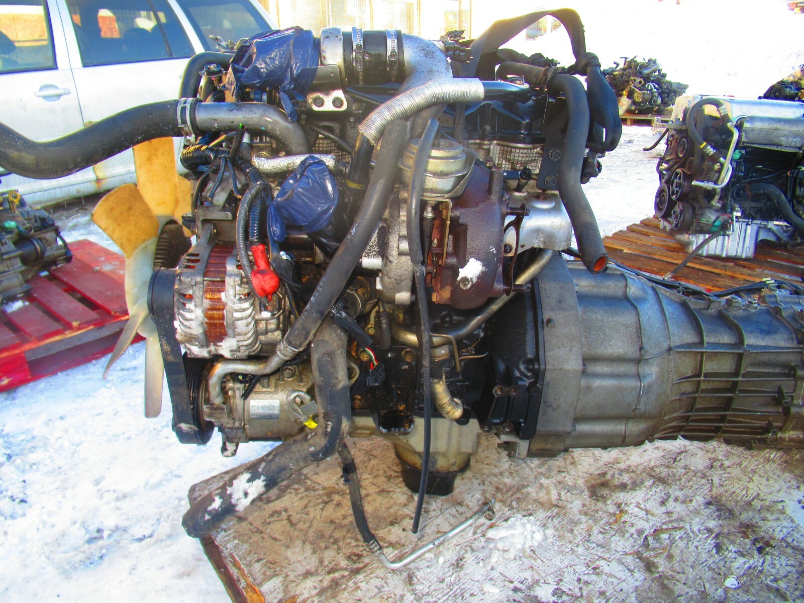 05-15 Nissan Navara YD25 Diesel Engine MT 4x4 2.5 Nissan Frontier ...