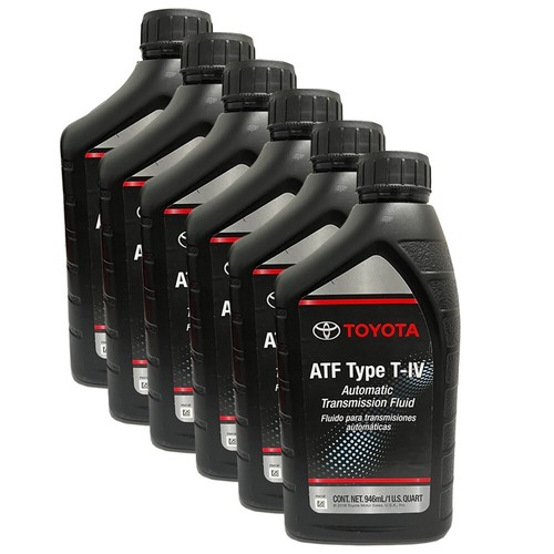 6 Pk OEM Genuine Toyota ATF T-IV Automatic Transmission Fluid Oil 00279 ...