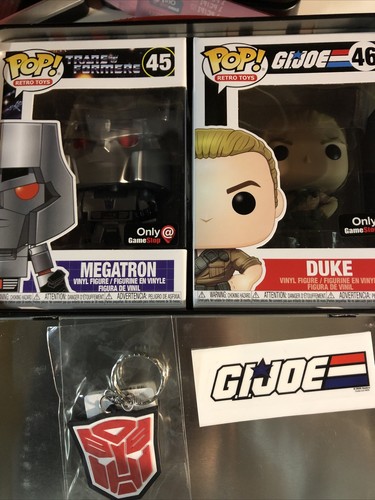 Funko Lunch Box POP! Transformers vs GI Joe GameStop Exclusive Complete ...