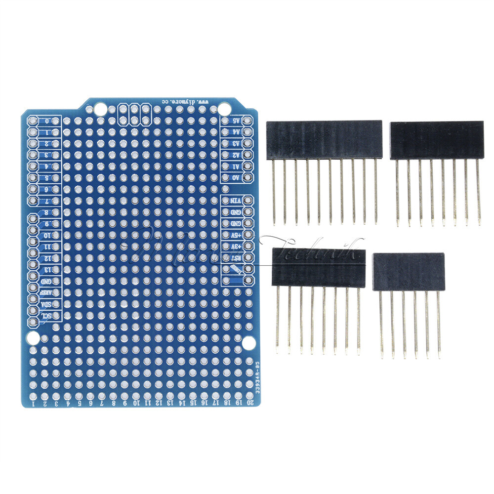 Solderable Project Board Blank Prototype PCB Shield Board For Arduino ...