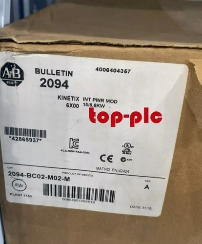 New Allen Bradley 2094-BC02-M02-M / A Kinetix 6200/6500 Integrated Axis ...