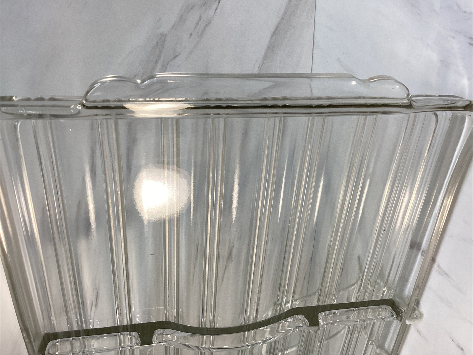 Vintage Sunbeam Buffet Glass Tray Serving Tray Party Gift Collectible ...