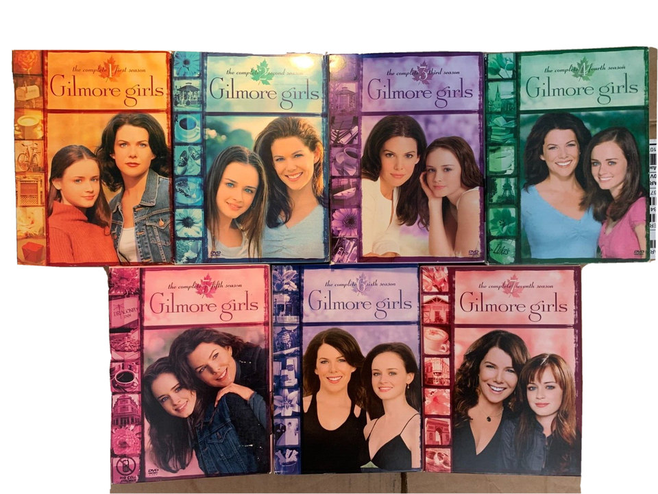Gilmore Girls Complete Series 1-7 set Season 1 2 3 4 5 6 7 lot Region 1 ...