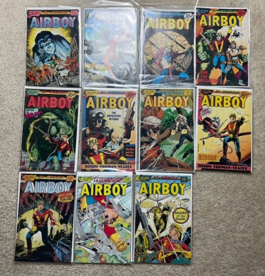 Vintage Eclipse Comics Air Boy Lot Of 11 | eBay