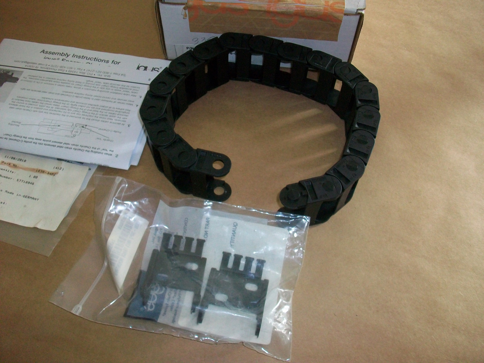 IGUS Flexible Machine Track Cat Track 1038-34P2 NEW | eBay