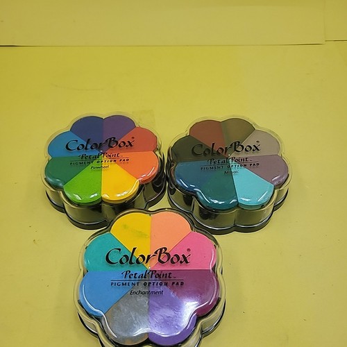 Color Box PETAL POINT Pigment Option Stamp Ink Pad - PINWHEEL ...