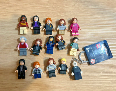 LEGO Harry Potter Minifigures Lot (14 + Voldemort Keychain) | eBay