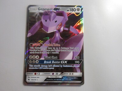 Genesect GX Lost Thunder Pokemon Card NM | eBay