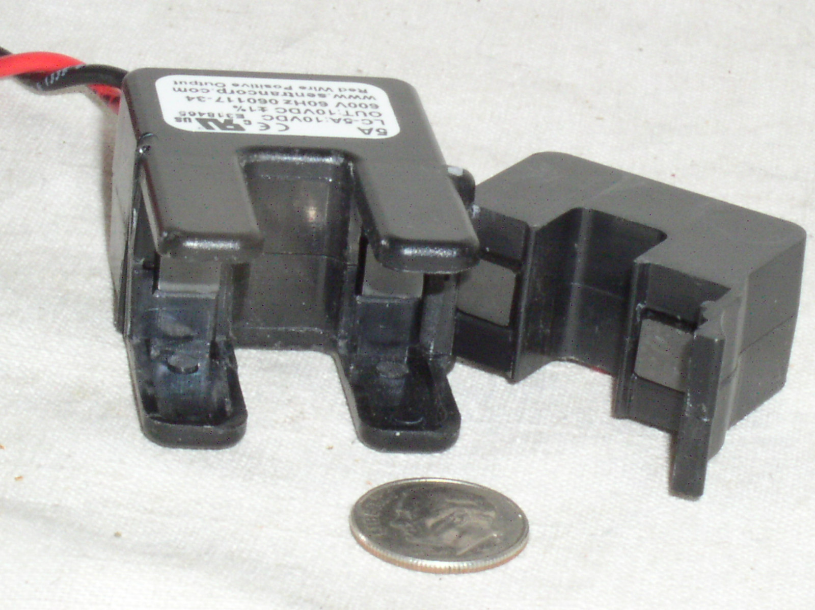 SENTRAN SPLIT CORE CURRENT TRANSFORMER LC5A LC-5A 5A AC TO 10V DC CLIP ...