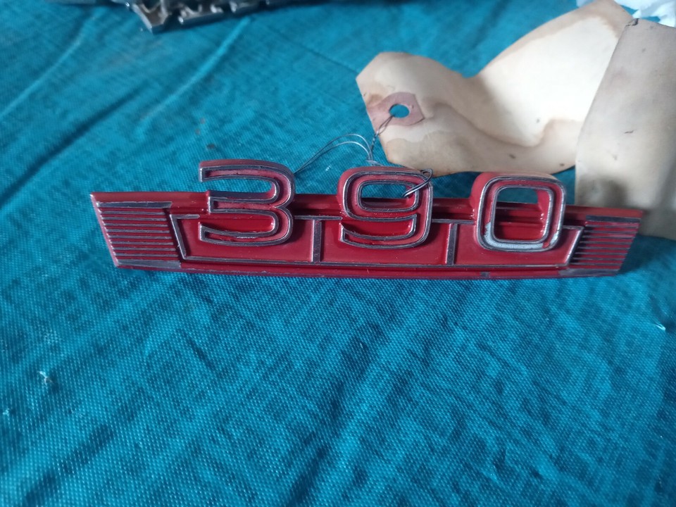 1967-1969 Ford Fairlane , Two 390 Emblems C70B-16237-B. Original Item ...