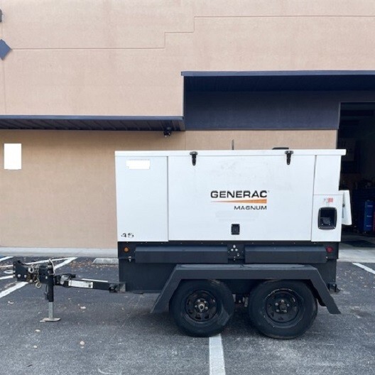 Generac Magnum 45 KVA Rental Grade Mobile Generator, T4F - No DEF! | eBay