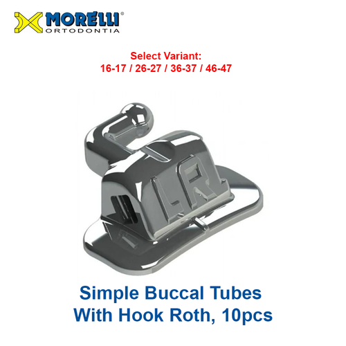Dental Morelli Orthodontic Simple Buccal Tubes With Non Conventional ...