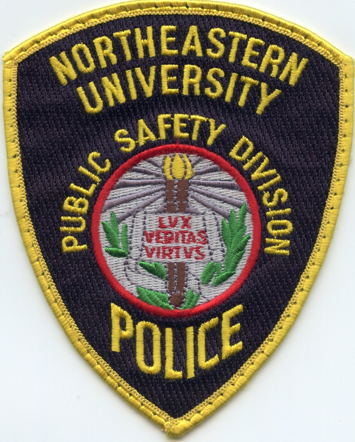 NORTHEASTERN UNIVERSITY MASSACHUSETTS CAMPUS POLICE PATCH | eBay