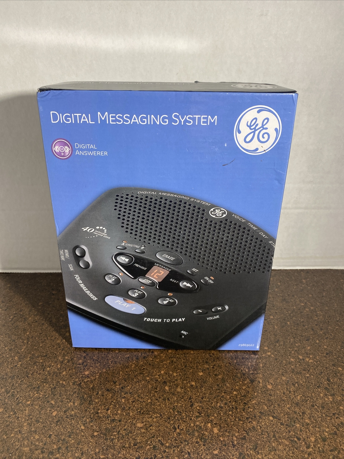 GE DIGITAL MESSAGING SYSTEM with FOUR MAILBOXES 29869GE2 44319801514 | eBay