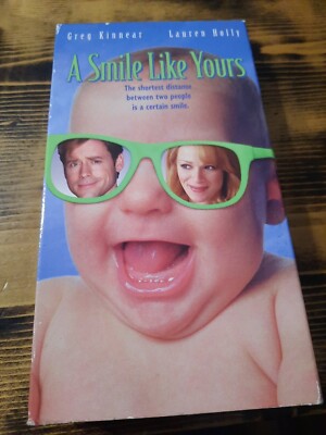 A Smile Like Yours (VHS) Greg Kinnear, Lauren Holly, Joan Cusack ...