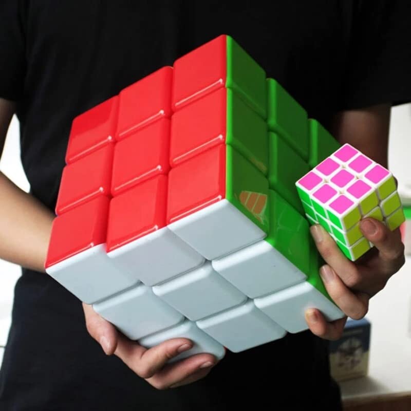 Giant Size 3x3 Magic Cube Twist Puzzle Fun Gift Speed Cube Puzzle Toys ...