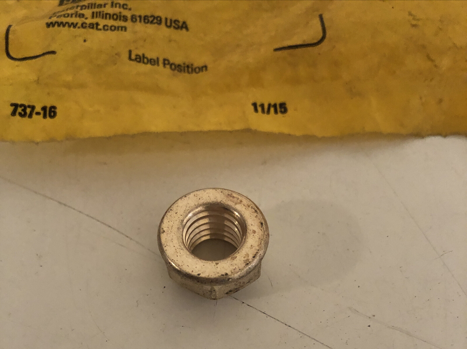 2N2766 2n-2766 Locknut Replacement for Caterpillar X12 CAT C15 3406 ...