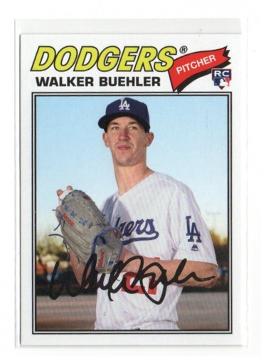 Walker Buehler 2018 Topps Archives Rookie Card RC #198 Los Angeles ...