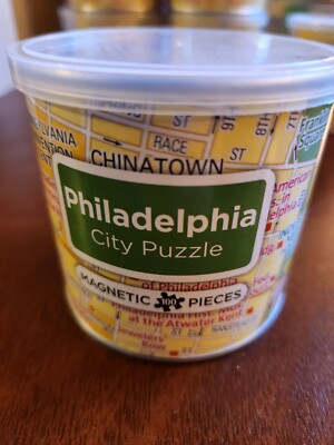 Philadelphia City 100 Piece Magnetic Jigsaw Puzzle Geotoys New | eBay