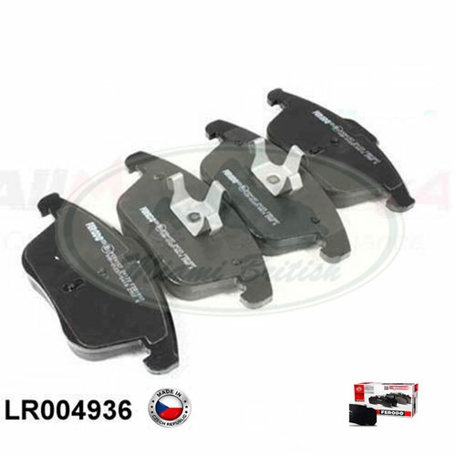 LAND ROVER FRONT BRAKE PAD SET LR2 LR004936 FERODO | eBay