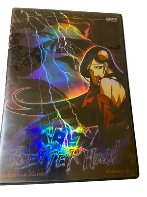 Betterman Volume 4 Inhuman Nature Dvd Anime Action 2001 Japanese ...