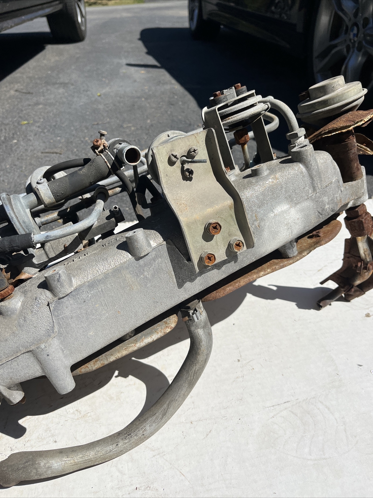 Datsun 280z N47 EFI intake manifold COMPLETE OEM | eBay