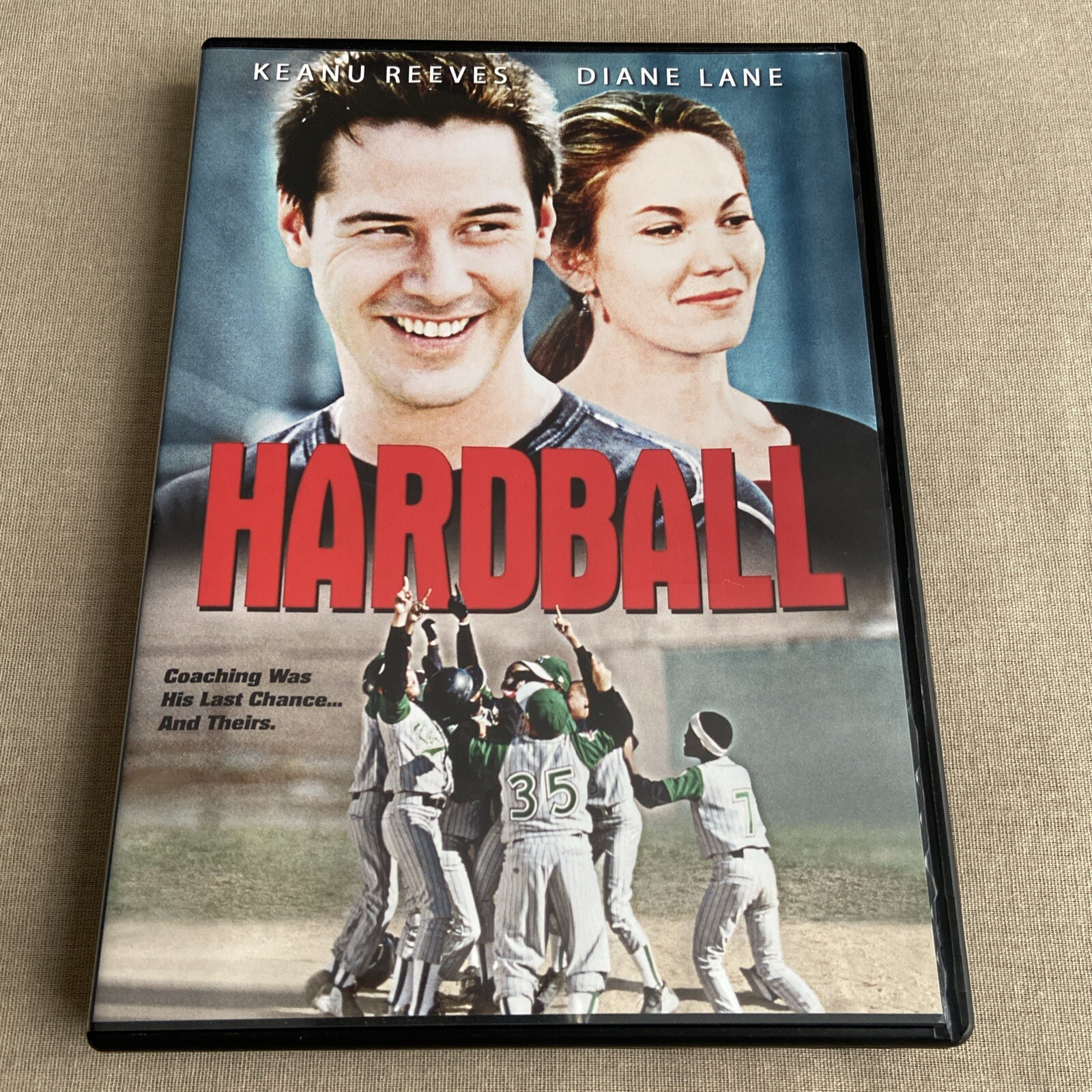 Hardball (DVD WS 2001) Baseball Drama Keanu Reeves Diane Lane John ...