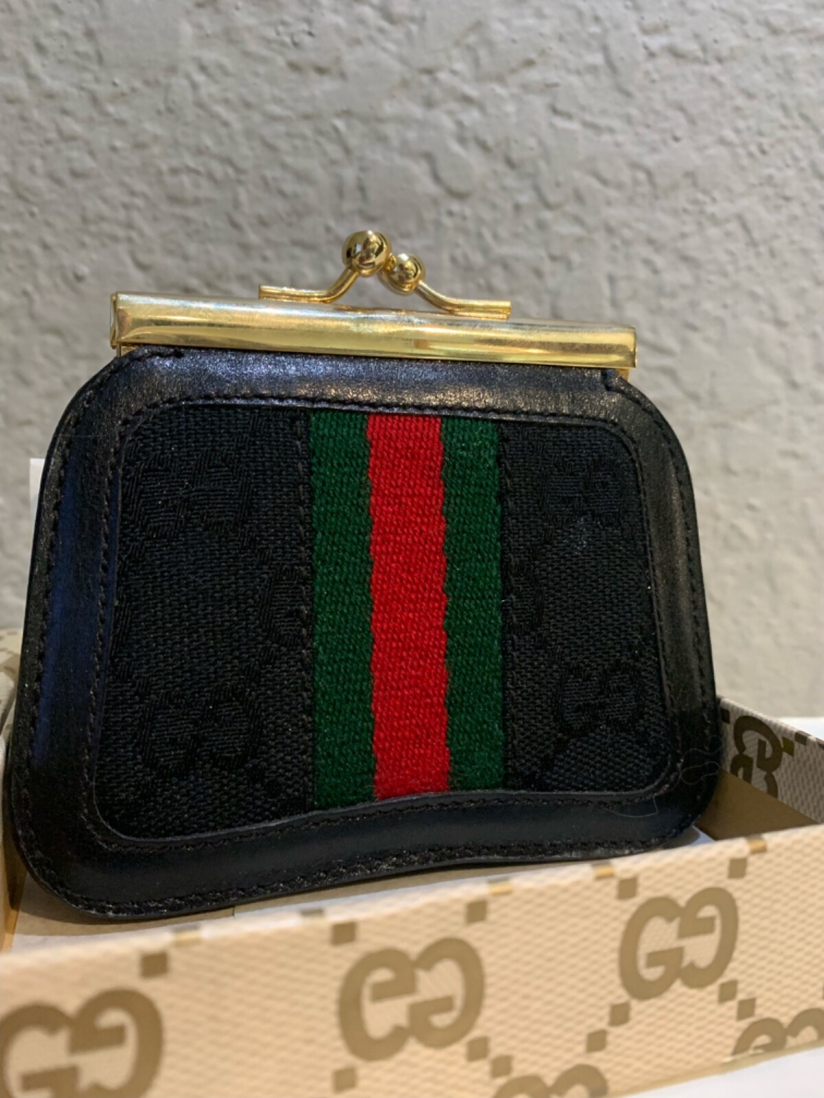 1980 Vintage Gucci coin purse - Gem