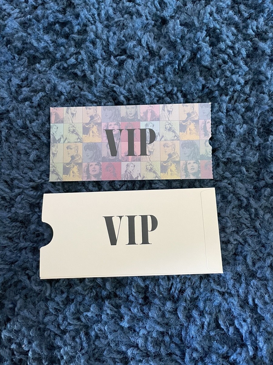 Vip Ticket With Diamonds