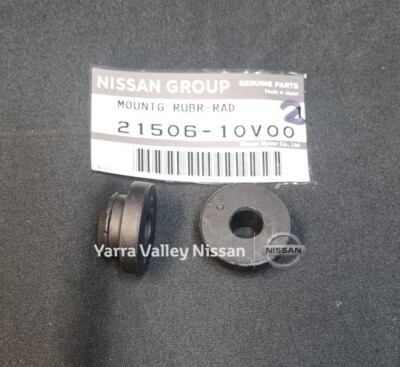 GENUINE NISSAN NAVARA- PATROL - NAVARA TOP RADIATOR MOUNT RUBBER QTY 2 ...