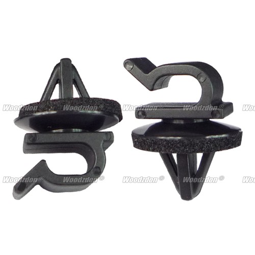 10 Hood Bonnet Retainer Clip Holds 6mm Prop Rod A 14688 91547-SE0-0030 ...