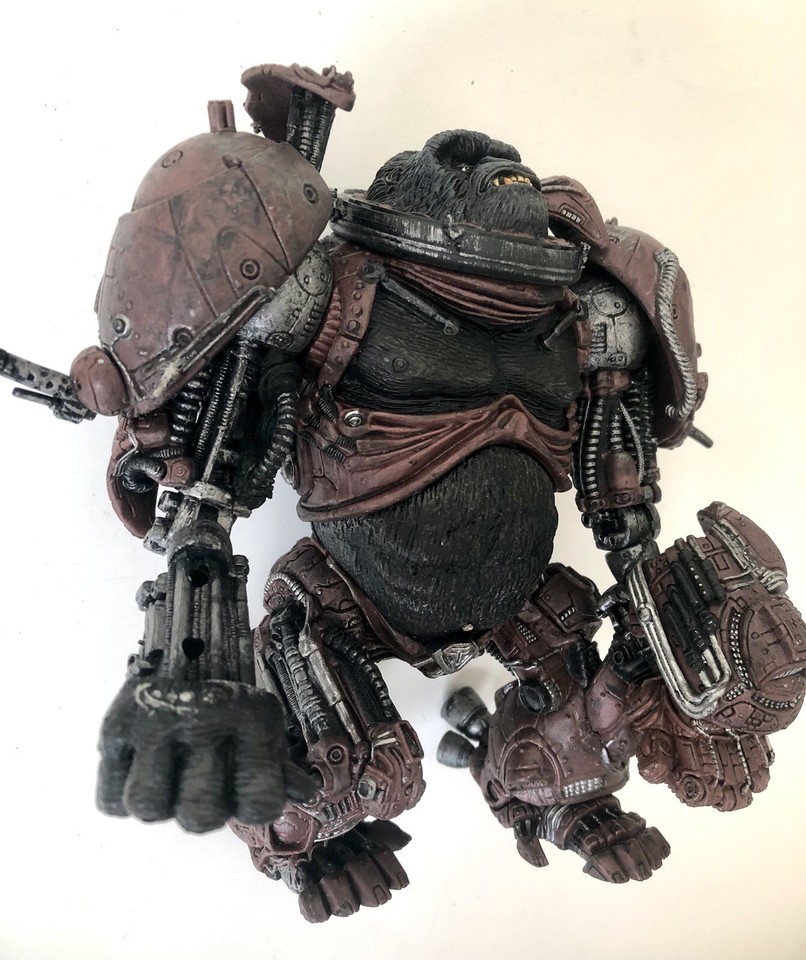 1999 MCFARLANE TECHNO SPAWN CODE RED SERIES 15 ACTION FIGURE Gorilla Robot | eBay