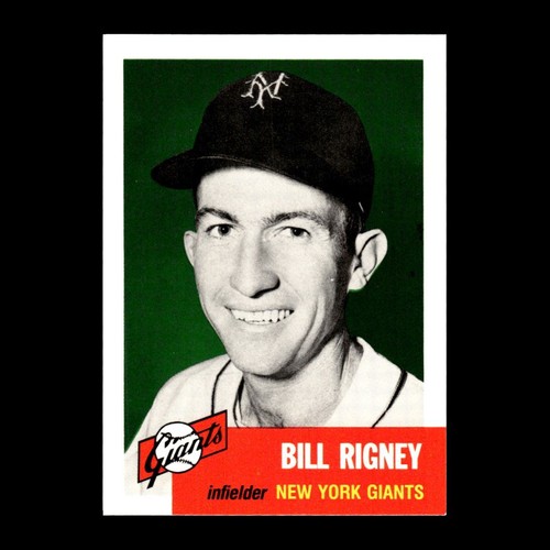 Bill Rigney 1991 Topps Archives 1953 New York Giants #328 NM GM 2 | eBay