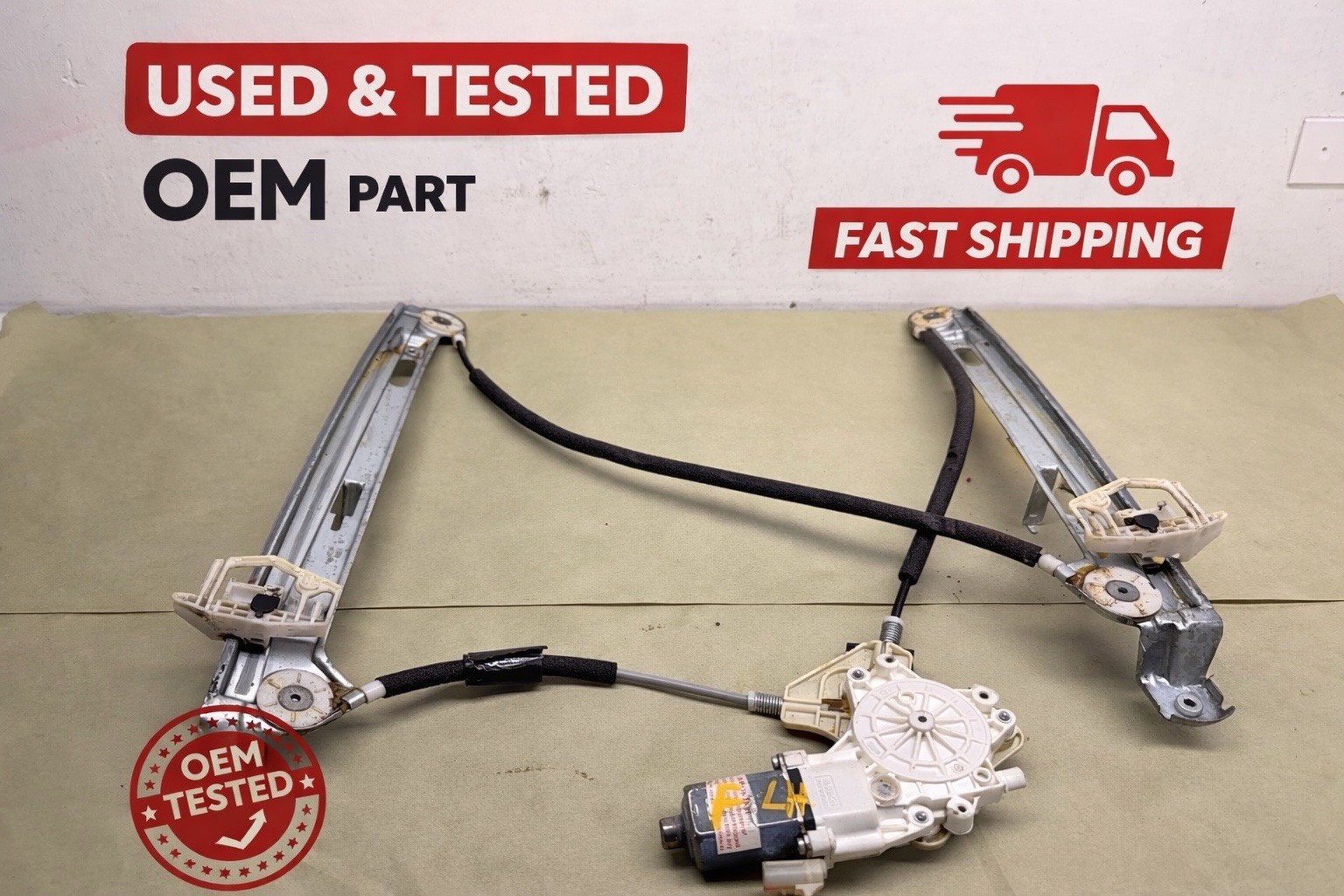 OEM Window Motor and Regulator Assembly Front Left DRIVER 2007-2017 ...