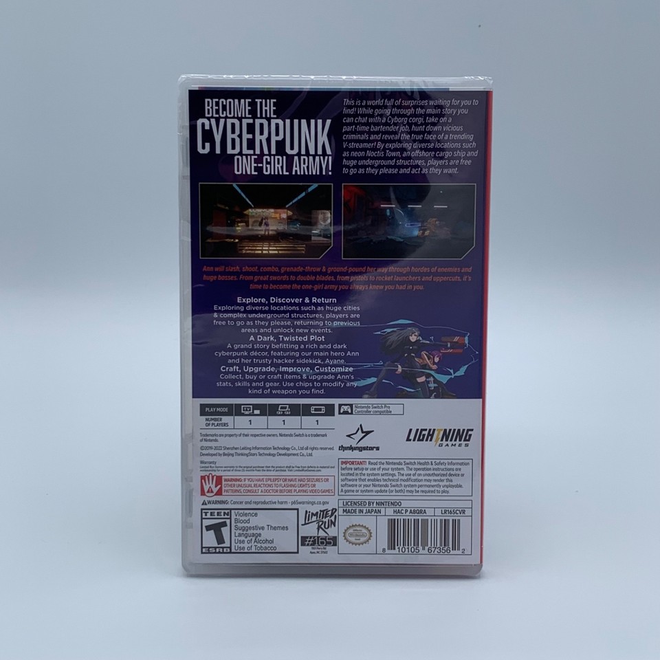 ANNO MUTATIONEM LIMITED RUN NINTENDO SWITCH: NEW / SEALED 810105673562 ...