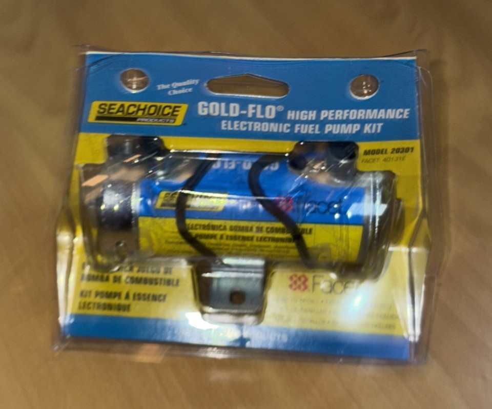 FUEL PUMP, ELECTRONIC, FACET, 12V, 40131E, 4-5.5PSI CARBURETED ENGINES ...