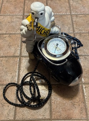 Rare 1920s Michelin Man Bibendum Cast Iron Air Compressor | eBay