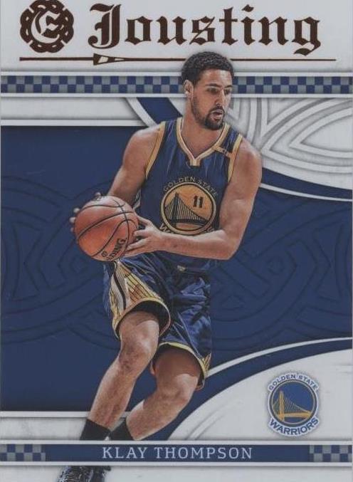 2016-17 Panini Excalibur - Jousting Left Klay Thompson #9 for sale ...