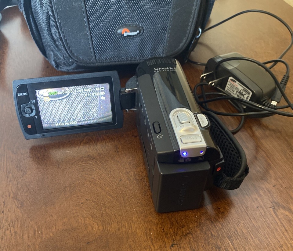 Samsung 65x Intelli-Zoom Schnider Kreuznach Camcorder - Black | eBay