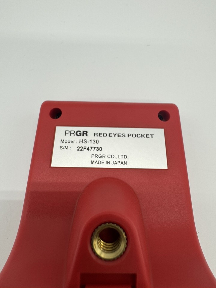RED EYES POCKET PRGR HS-130 Personal Golf Launch Monitor Speed ...
