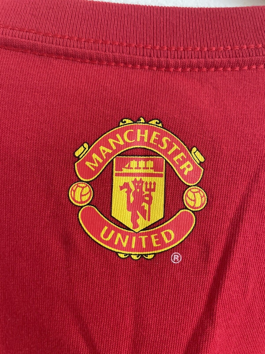 Manchester United Red Relentless T Shirt Manchester United Kids Back