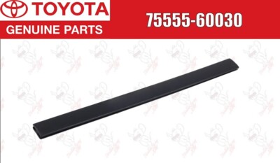 TOYOTA Genuine Moulding, Roof Drip Side Finish, Center, RH LH 75555 ...