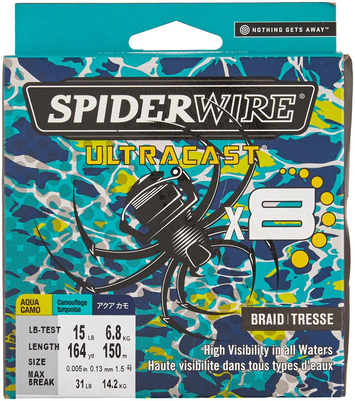 SPIDERWIRE STEALTH BRAID AND ULTRABRAID 50lb And 40lb FISHING LINE for ...