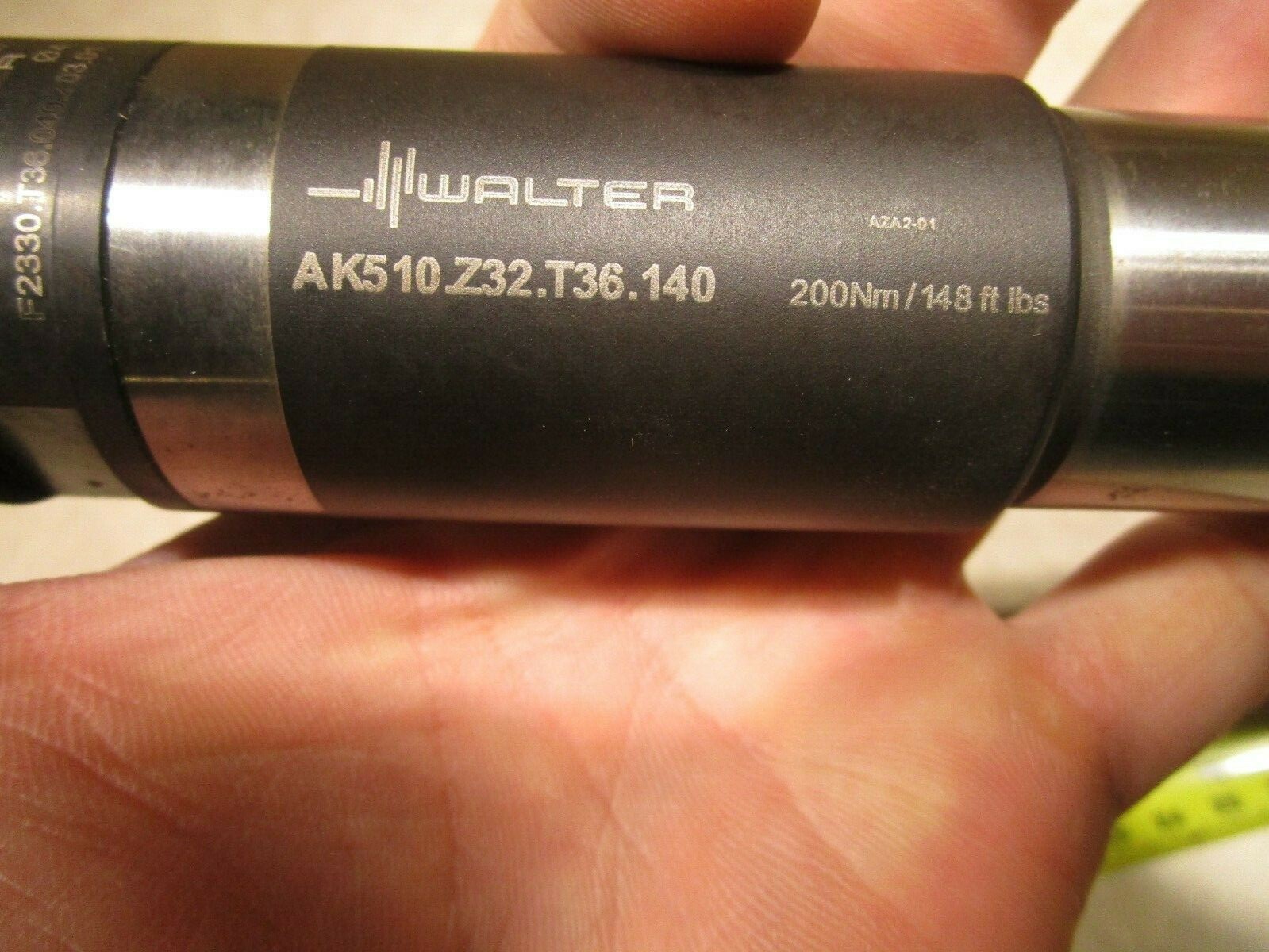 WALTER F2330.T36.040.Z03.01,5, MILLING CUTTER, w/ MODULAR TOOL ADAPTER ...