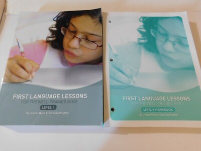 First Language Lessons For the Well-Trained Mind Level 4 Book Set | eBay
