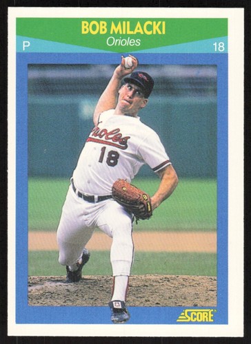 1990 Score Rising Stars Bob Milacki #68 Baltimore Orioles | eBay