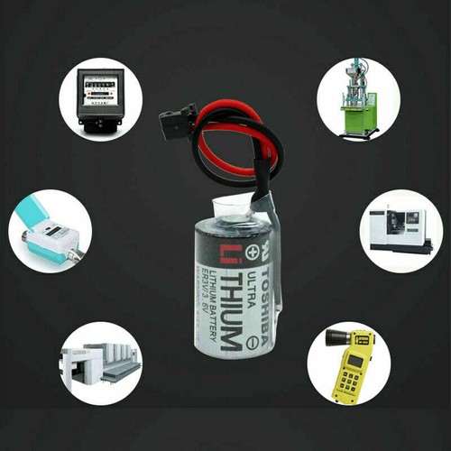 2pcs ER3V JZSP-BA01 3.6V 1000mAh PLC Battery Backup Power for Yaskawa ...