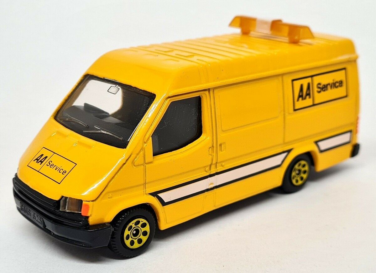 Corgi - Ford Transit Van AA Service Yellow Vintage Model Toy Car Boxed ...